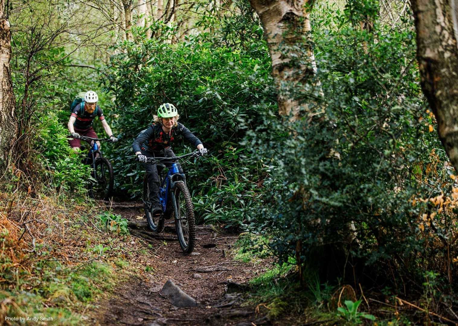 UK Northumberland - Sandstone Way Guided Mountain Bike Tour