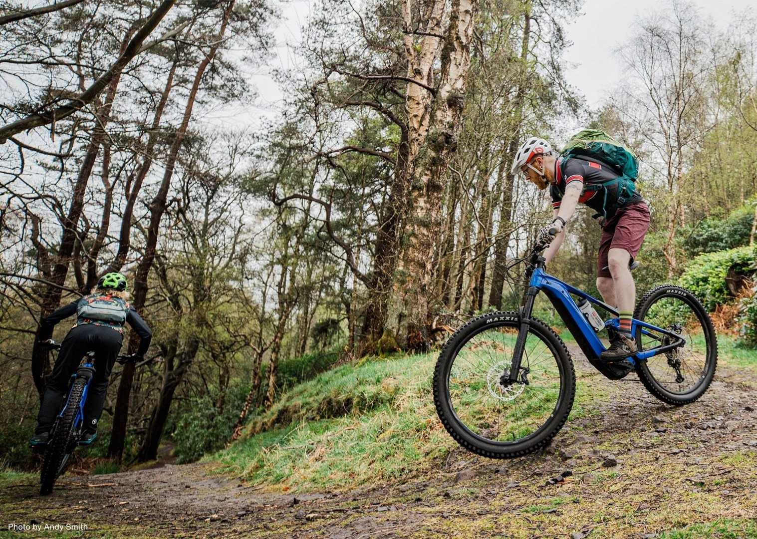 UK Northumberland - Sandstone Way Guided Mountain Bike Tour